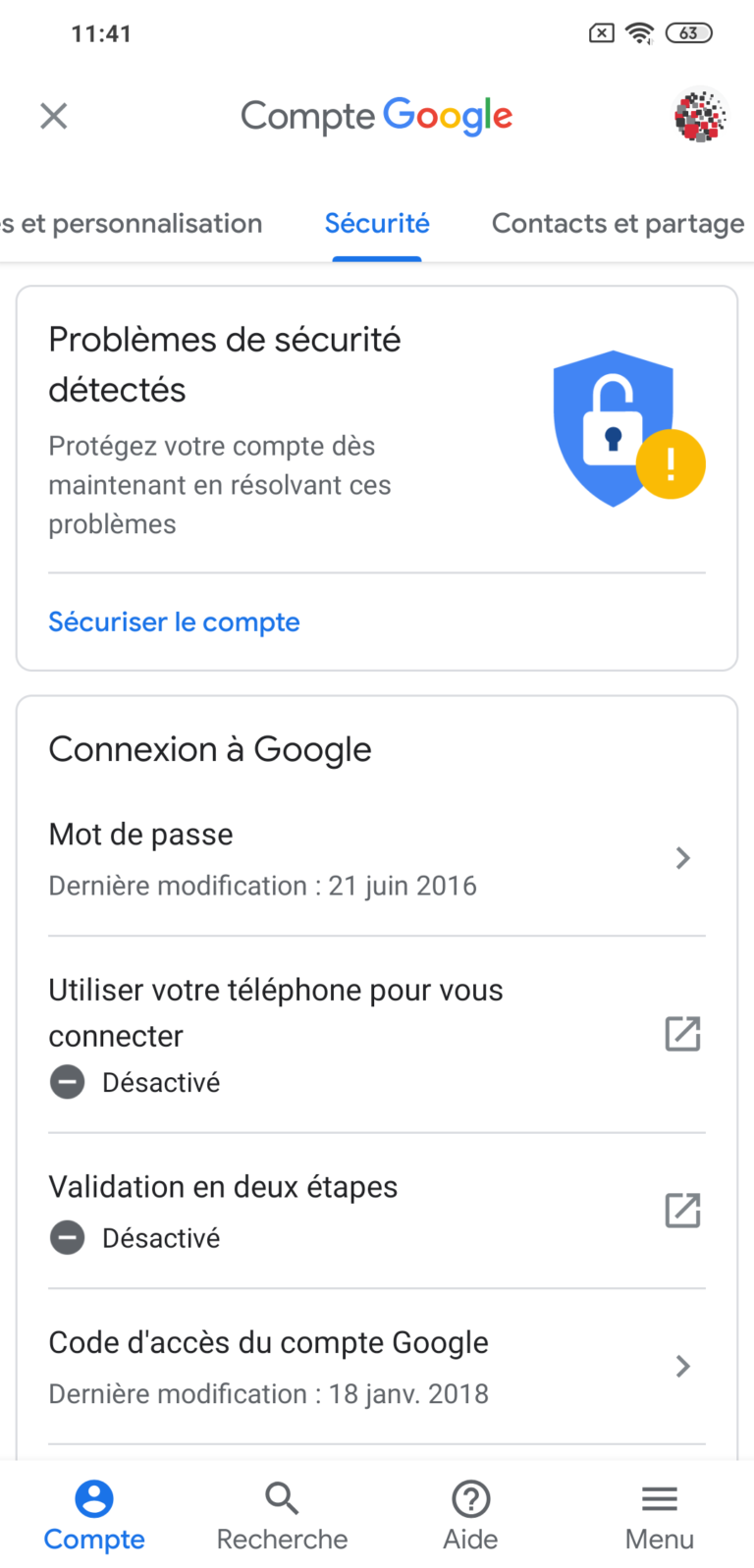 Voici comment gérer et sécuriser votre compte Google sur Android