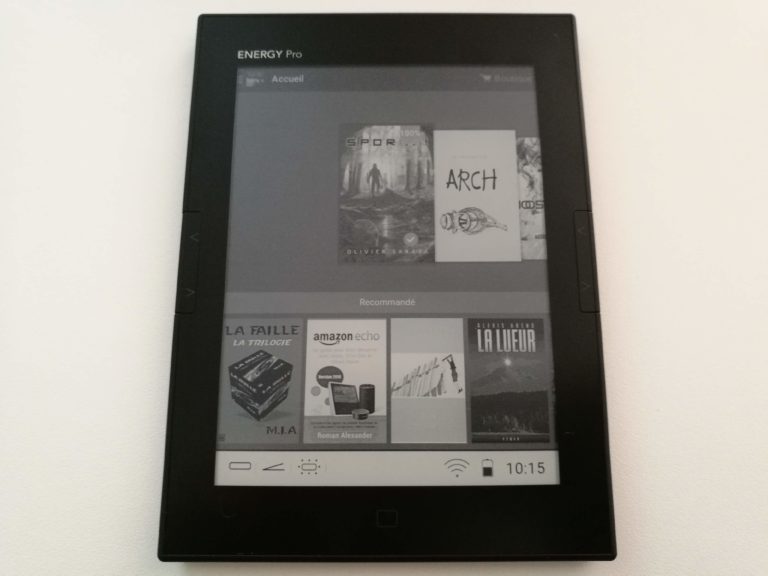 Liseuse eReader Pro HD : notre test de la liseuse sous Android