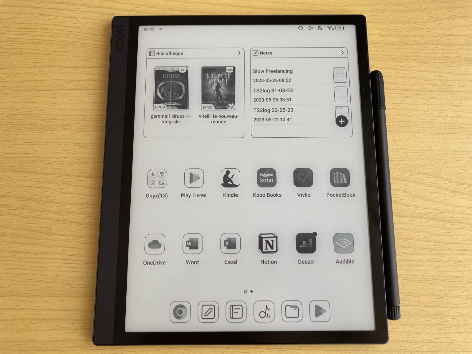 Test Onyx Boox Tab Ultra : la tablette E-Ink ultime ? - Tablette ...